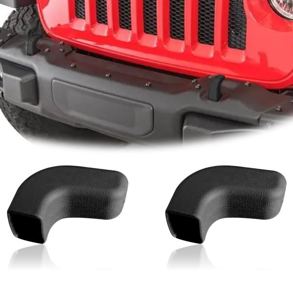 商品名: CmeRto ファクトリーバンパー牽引トレーラーフックヒッチアタッチメントダストプロテクターカバーキャップ Jep Wrangler JK JL グラディエーターTJ、牽引フックプロテクター Jep Wranglerアクセサリー2...