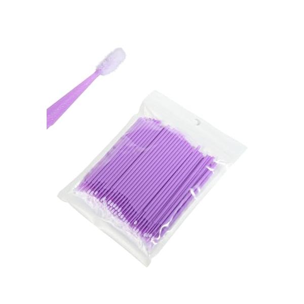 商品名:  bylikeho Touch Up Paint Brushes,Car Accessories Micro Applicator Brush,100Pcs Automotive Use Repair Paint Brushes,...