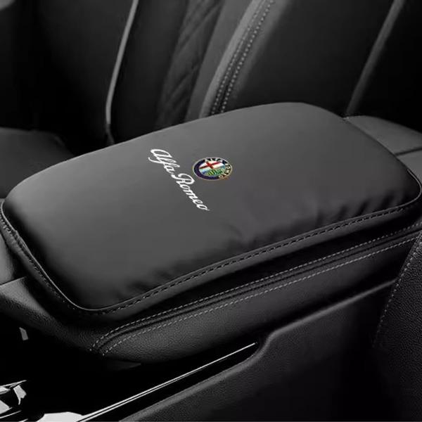商品名:  DAPHGL Car Armrest Mat for Alfa Romeo Giulietta Giulia Stelvio Mito 147 156 159 166, Non-Slip Armrest Mat, Memory ...