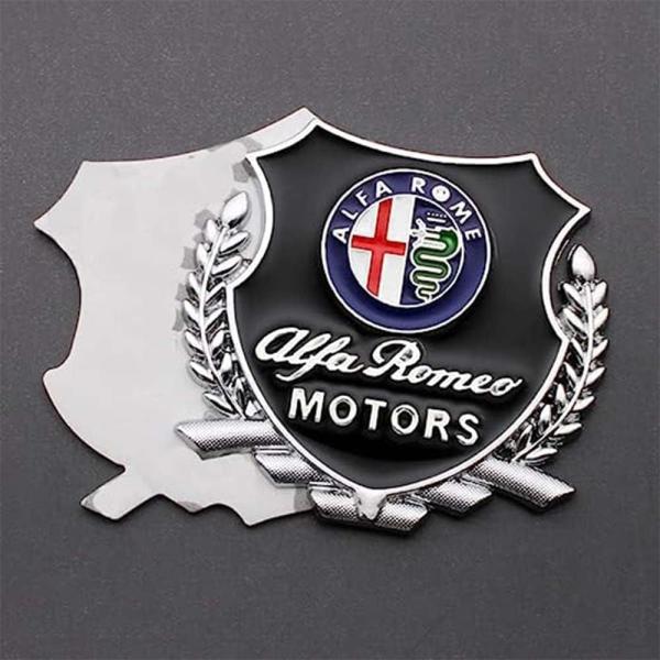 商品名:  DAPHGL Car Sticker for Alfa Romeo 159 Giulietta Giulia 147 156 Mito, Emblem Badge car Sticker Lettering Body Emble...