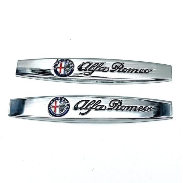商品名:  DAPHGL Car Sticker for Alfa Romeo Giulietta Giulia Stelvio Mito 147 156 159 166, Emblem Badge car Sticker Letterin...