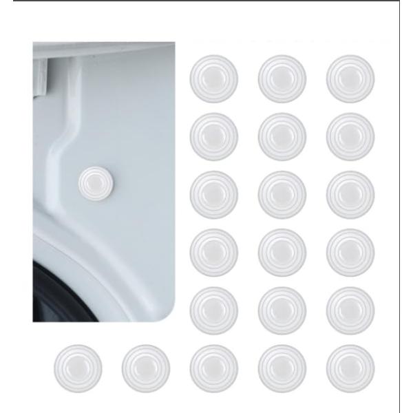 商品名:  Sumjig 20 PCS Car Door Side Protective Gasket, PA66 Injection Molded Hood Trunk Buffer Cushioning Anti-Collision S...