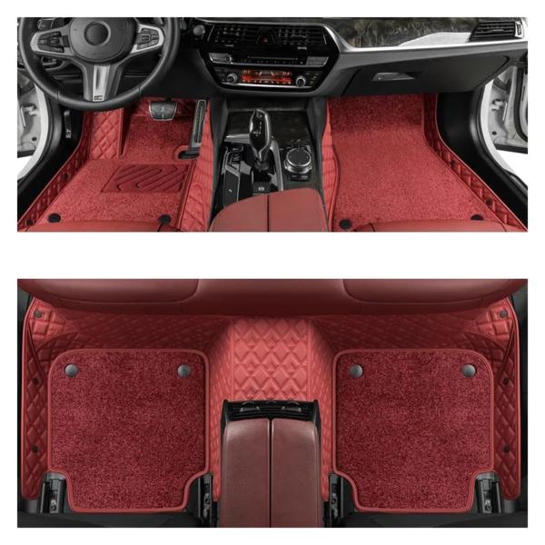商品名:  HJMuam Custom Floor Mats Compatible with Peugeot 206 2004-2008 NO Wrinkles Car Mats Accessories Interior Replaceme...
