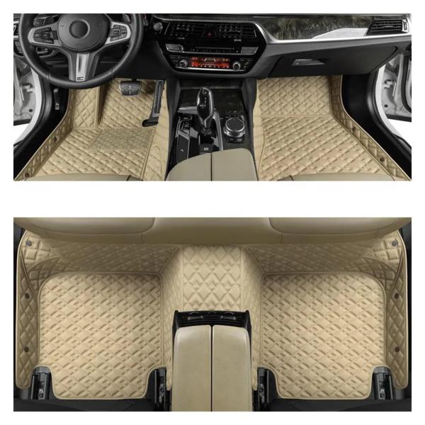 商品名:  HJMuam Custom Floor Mats Compatible with Fiat Grand Punto 2005~2009 NO Wrinkles Car Mats Accessories Interior Repl...