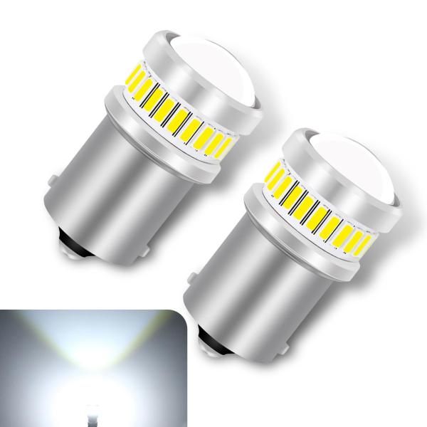 商品名:  Slykew 2 PCS 1156 Car LED Turn Signal, 4014+3030 DC10-30V Alloy One-piece High-efficiency Heat Dissipation Constan...