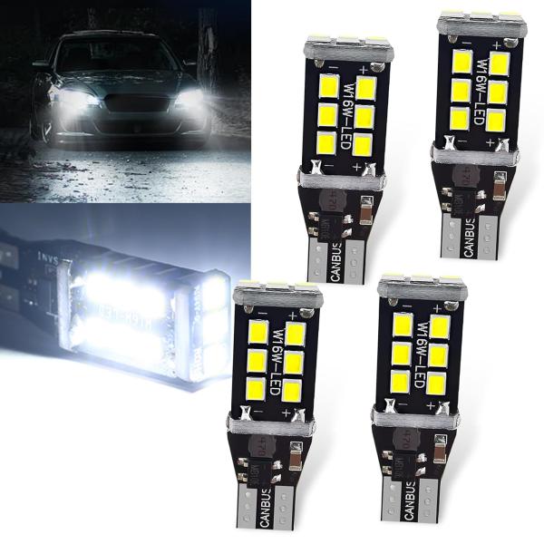 商品名:  leediga 4 PCS T15-2835 LED Backup Light Bulbs, Canbus Error Free IP67 Waterproof LED Bulb, Super Bright LED Bulb, ...