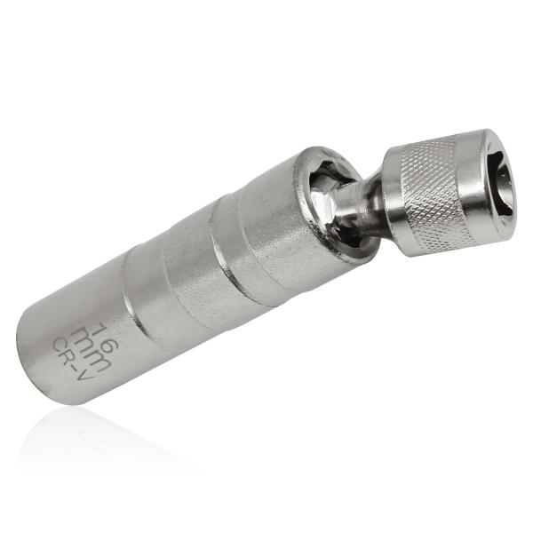 商品名:  Magnetic 16mm Thin Walled Swivel Spark Plug Socket Removal Tool, 3.8 Inch Universal Standard Spark Removal Tool wi...