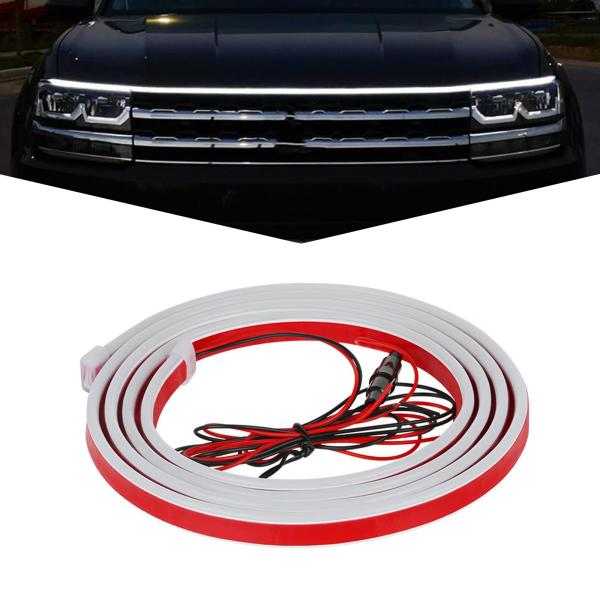 商品名:  Sumjig 1 PC Car Hood Through-Type LED Light Strip, 70" Start Cool Dynamic Scanning Flexible Waterproof Decorative ...