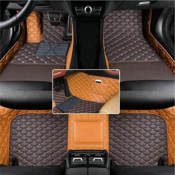 商品名:  Yaruicar Custom Car Floor mats Suitable for 99.8% Car Truck SUV Car mats All Weather Personalized Full Coverage Lu...