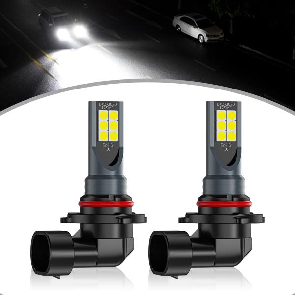 商品名:  Miytsya 2 PCS 9005 Car LED Fog Light, 360 Degree Lighting Design, Waterproof Shockproof Vehicle Front Light Bulb, ...