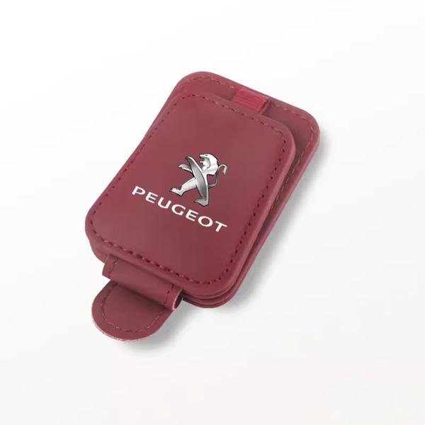 商品名:  DAPHGL Car Sunglasses Holder for Peugeot 2008 3008 4008 5008 206 208 408 407 308, Visor Sunglasses Holder Car Spec...