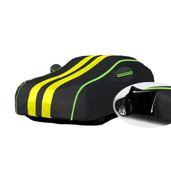 商品名:  Car Cover Waterproof for Audi 6 Avant Enth〓lt, Waterproof Outdoor Car Covers Breathable Large Cover with Straps Zi...