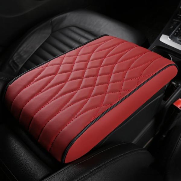 商品名:  Leather Car Center Console Armrest Mat, for Audi S3 8Y 8V Sedan 2013-2024 Car Armrest Box Pad Cover, Waterproof Se...