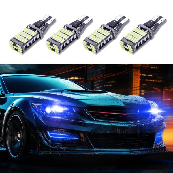 商品名:  4PCS LED Reverse Lights, T15 4014 45SMD Chipsets Backup Reverse Light Bulbs, 360 Degree Lighting, 6500K 800LM Car ...