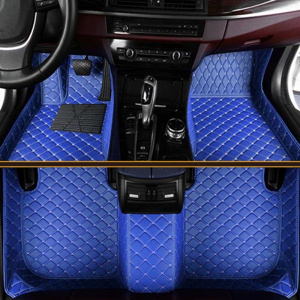 商品名:  BILKAR Customized Personalized car Floor mats, All-Weather Anti Slip and Waterproof Leather car Floor mat Set, 99....