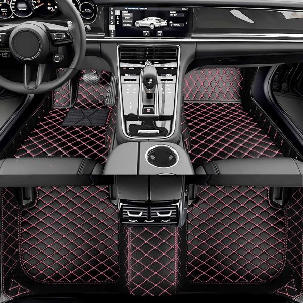 商品名:  DUODIANAI Customize Floor Mats for Cars fit 98% Sedans SUV Sports, Custom Automotive Floor Mat Fit Truck All Weath...