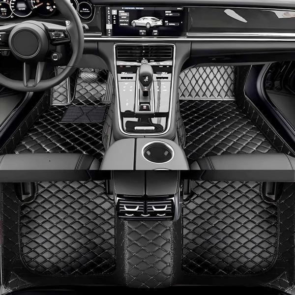 商品名:  DUODIANAI Customize Floor Mats for Cars fit 98% Sedans SUV Sports, Custom Automotive Floor Mat Fit Truck All Weath...