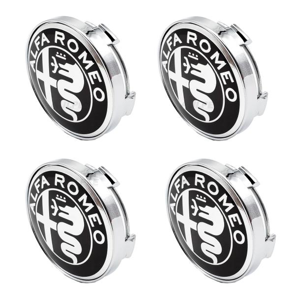 商品名:  AULPEE Wheel Hub Center Cap Center Logo Emblem Hub Cover 60mm ABS Material Compatible with AIfa Romeo Accessories ...