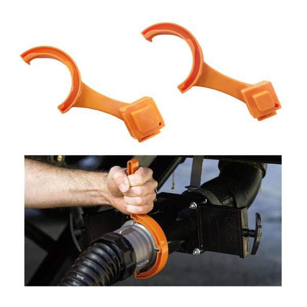 商品名: Sylvil RV下水ホースレンチ レンチスパナ 3インチと4インチのオスまたはメス RV下水キャップ用 キャンピングカーとRVレンチキット 下水ホースの接続と取り外しに 2個 Sylvil 2 PCS RV Sewer Hose...