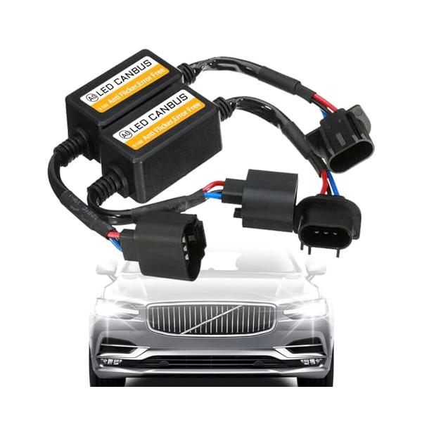 商品名:  UZZH 2PCS H13/9008 LED Headlight Canbus Decoder, Car Warning Error Decoder Canceller Capacitors LED Blinker Resist...