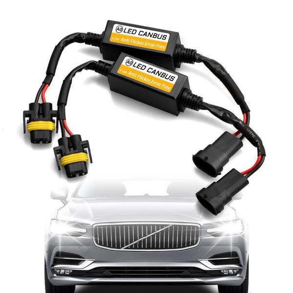 商品名:  UZZH 2PCS H8/H9/H11 LED Headlight Canbus Decoder, Car Warning Error Decoder Canceller Capacitors LED Blinker Resis...