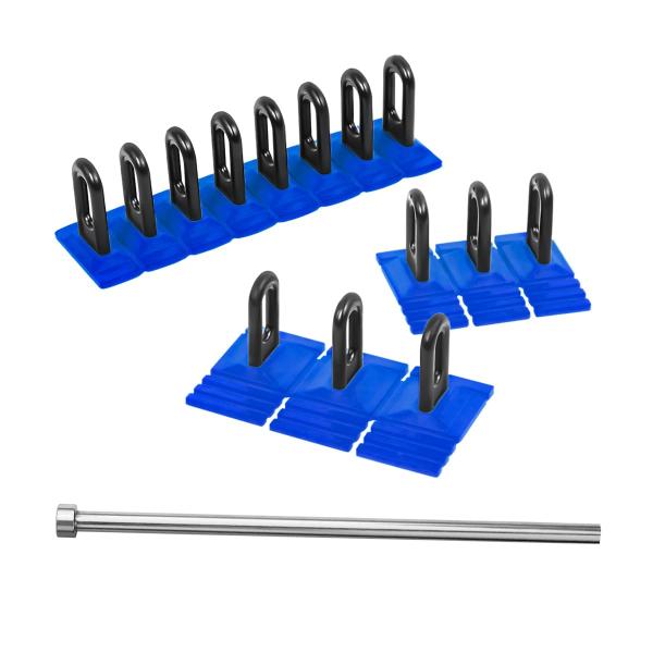 商品名: zipelo 車のへこみ修復ツール 4個 高耐久 ペイントレス 車体修理セット 自動車ボディ 強力デントリムーバー プーラーキット 自動車アクセサリー ユニバーサル SUV トラック RV用 (ブルー) zipelo 4PCS C...