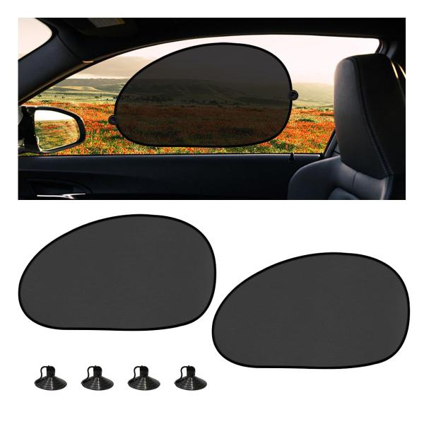 商品名: Yourkar 2個 カーウィンドウシェード 26インチ × 15インチ 車両サイドウィンドウスクリーン カーウィンドウ用サンシェード グレアシールド 紫外線保護 ユニバーサルカーアクセサリー (フロント) Yourkar 2 P...