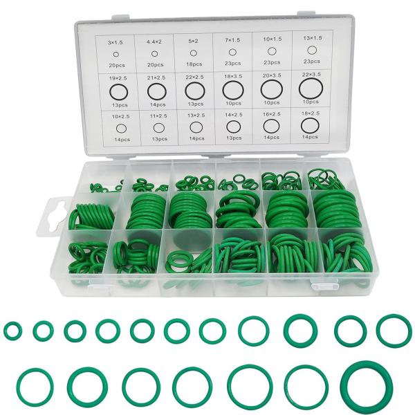 商品名:  Hbxdeco 279 PCS O-Ring Assortment Kit Set, Rubber Gasket AC System Seal Kits, Professional Air Conditioning Compre...