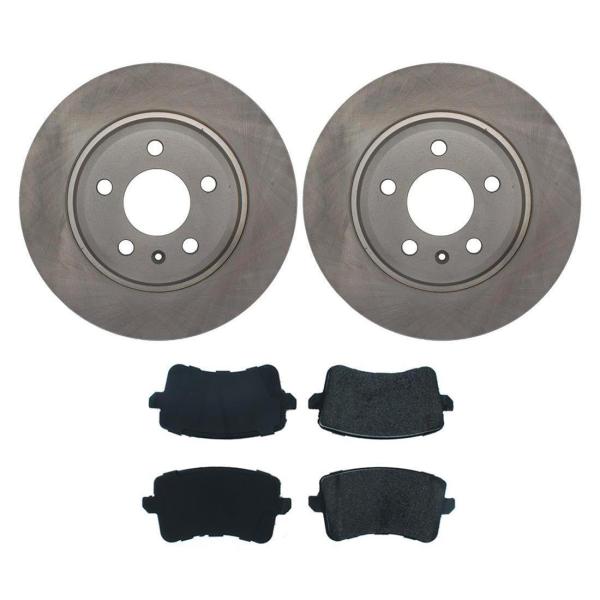 商品名:  A-Partrix 3PCS Rear Brakes and Rotors Kit, Disc Brake Pads and Rotor Brake kit fits Audi A4 2009-2016 fits Audi A4...