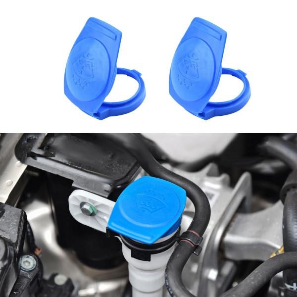 商品名: HEVLE 2個 フロントガラスウォッシャー液リザーバーキャップ、液体タンクボトルキャップ、フロントガラスワイパー液キャップ交換用 3Q0955455、カーアクセサリー Jetta 2019-2021対応 (2個) HEVLE 2...