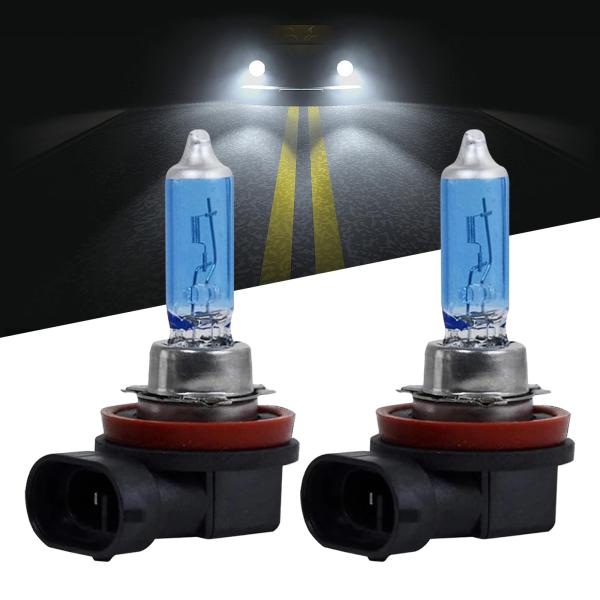 商品名:  nodteem 2 PCS Car H11 12V 100W PGJ19-2 Halogen Fog Lamp, Ultra-bright Anti-UV Quartz Glass Lamp, Bakelite Plastic ...