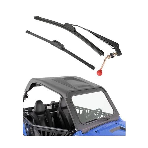 商品名:  UBOG UTV Windshield Wiper Kit,Car Accessories Windshield Wipers,UTV Windshield Wiper,UTV Wiper Kit,Hand Operated M...
