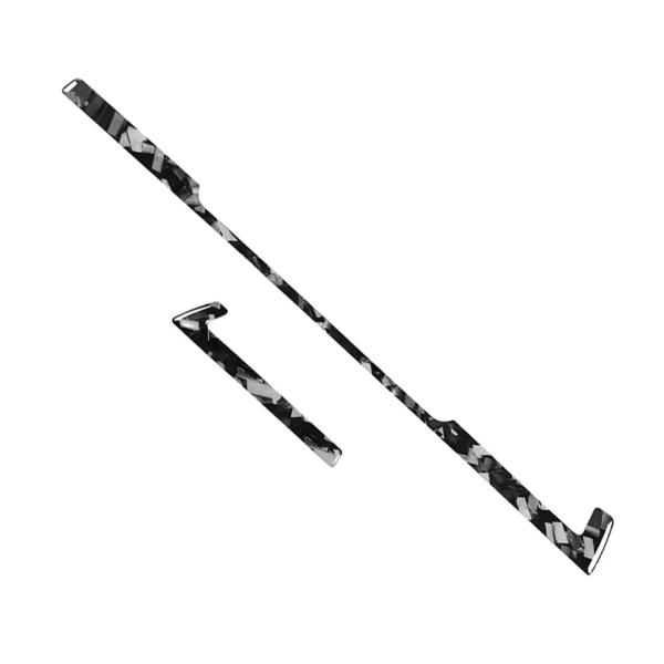 商品名:  SIKUAI 2Pcs Dashboard GPS Sticker Navigation Panel Cover Trim LHD Carbon Fiber+Epoxy Coating(Soft) Forged Pattern ...