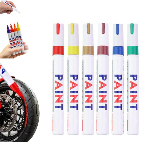 商品名:  Generic Waterproof Tire Paint Pen, 12 Colors Waterproof Non-Fading Tire Paint Pen, Car Tire Marker Pens, Quick Dry...