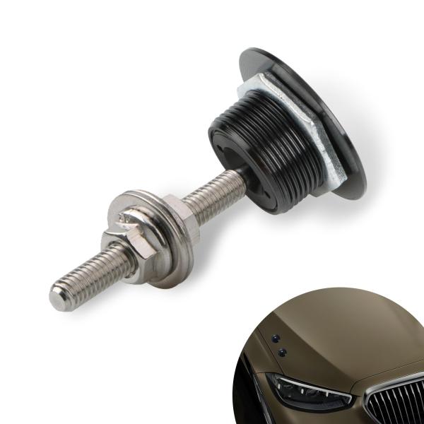 商品名:  fasebeek 1 PC Car Hood Pin Kit, 1.18" Low Density High Strength Alloy Front Rear Bumper Hood Lock Strap with Screw...