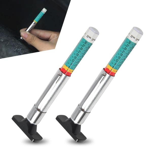 商品名:  fasebeek 2 PCS Car Tire Depth Gauge, Color Coded Tyre Tread Depth Gauge Tool, Tire Condition Inspection Accessory,...
