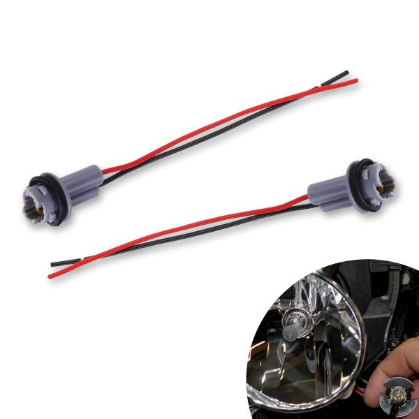 商品名: Sephile 2個 車 T10 ソケット 配線ハーネス コネクタ 標準インターフェース ルーズフリー 変更プラグ 耐久性 安定 ピグテール 配線 ハーネス 汎用 車用 電球取り付けアクセサリー (グレー) Sephile 2 P...