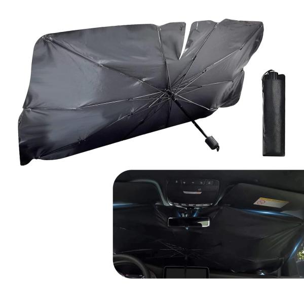 商品名: Sephile 1個 車 31インチ x 55インチ フロントガラスパラソル、格納式ポータブル1秒開き、UV保護パネル、安定したサポート断熱冷却カバー、車用ユニバーサル(シルバー#オープニングデザイン) Sephile 1 PC ...