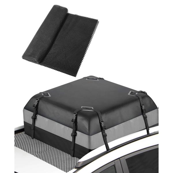 商品名:  UBOG Roof Rack Pads,Rooftop Cargo Bag Mat,Car Accessories Roof Cargo Bag Protective Mat,Roof Mat Car Skid Proof Ma...