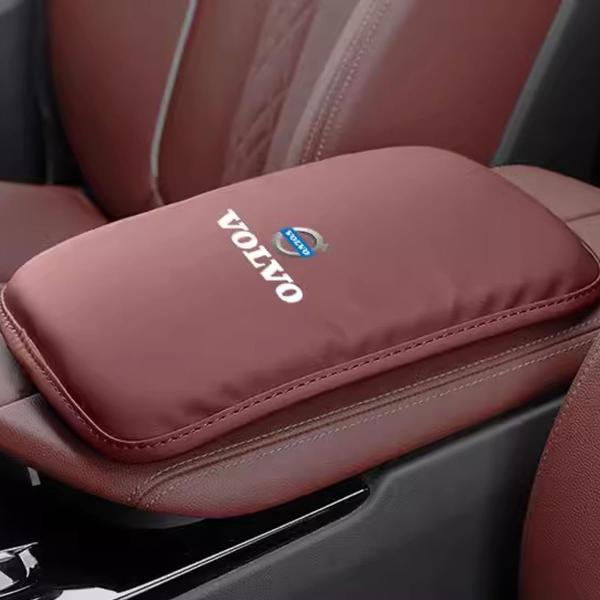 商品名:  DAPHGL Car Armrest Mat for Volvo XC60 S40 S60 S90 XC40 XC70 XC90 V40 V60, Non-Slip Armrest Mat, Memory Foam Leathe...