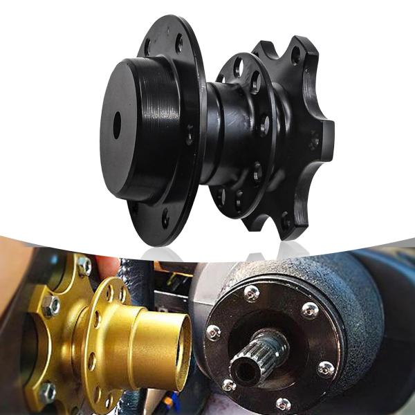 商品名:  Sephile 1 PC Car Steering Wheel Quick Release Tool, 6 Hole Design, Waterproof Durable Metal Vehicle Steering Heigh...