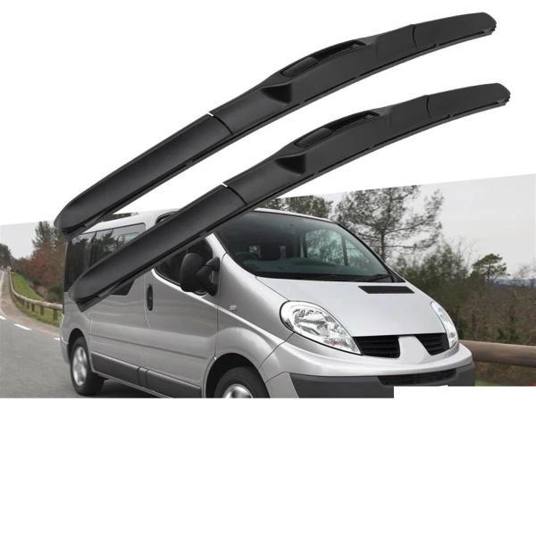 商品名:  wiper Car Wiper Blade Front Window Windshield Rubber Wiper For Renault For Trafic MK2 2001-2014 LHD RHD Car Access...