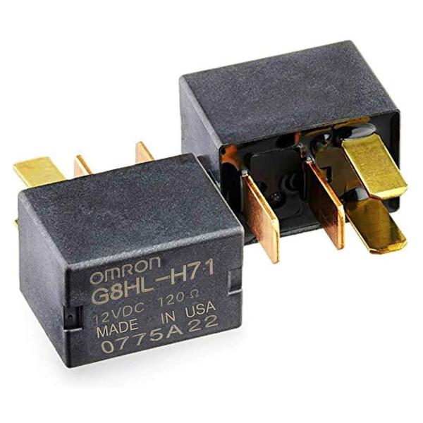 商品名: Wogomz 車用ACリレー 2個セット G8HL-H71 ACおよびスターターリレー 39794-SDA-A03 39794-SDA-A05 4ピン 多目的パワーリレーアセンブリ スターターリレー アコード シビック エレメント...