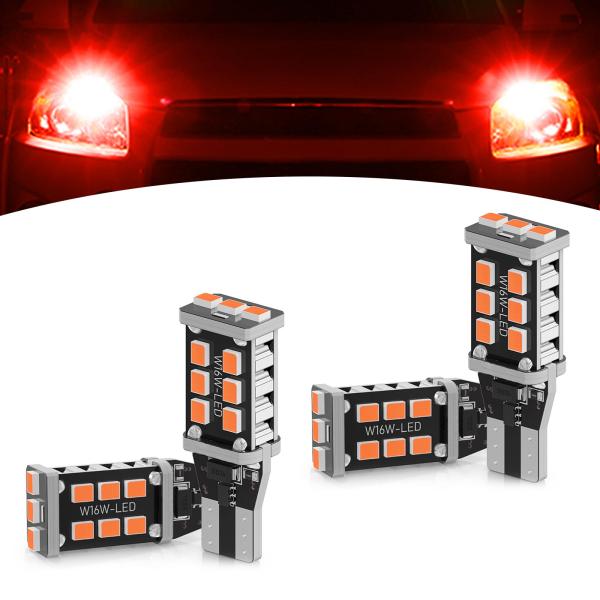 商品名:  awlbed 4 PCS T15 Car LED Reversing Light, 2835-15SMD 360 Degree Uniform Lighting Design, W16W 912 921 906 Decoding...