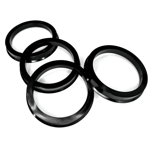 商品名: UZZH 4個 カーホイールハブセントリックリング、73.1-60.1mm Hubrings ハブリデューシングリング ハブセントリックリング、自動車アクセサリー ホイールハブセンターシャフト 衝撃吸収カラーアダプターリング ほと...