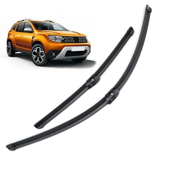 商品名:  Front Windshield Windscreen Wiper Rubber Blades For Renault For Dacia For Duster MK 2 For Nissan For Terrano 2017-...