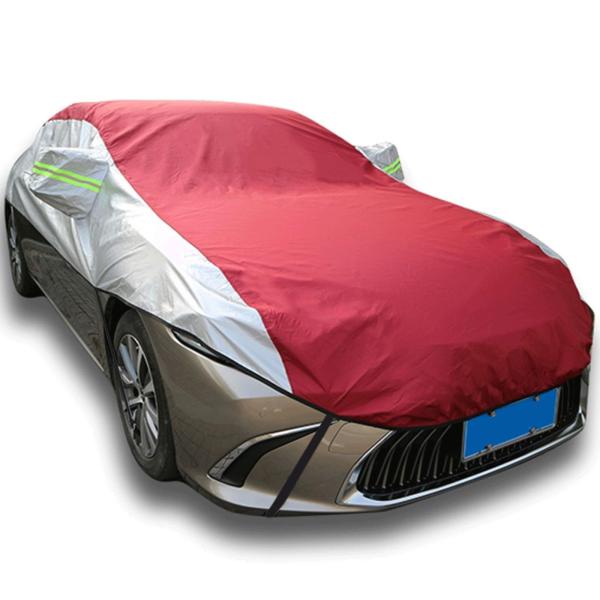 商品名:  Half Car Cover for Alfa Romeo Stelvio, Car Cover for Windshield Winter Dustproof Sun Protection Snowproof, All-wea...