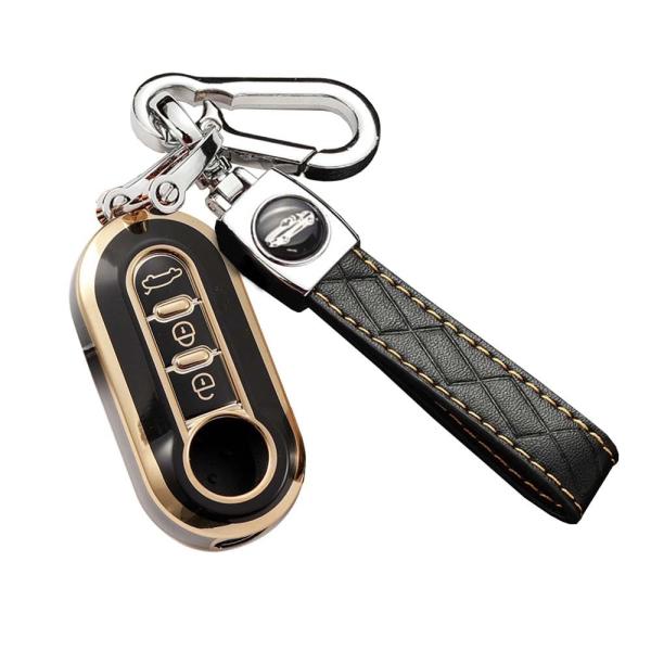 商品名:  Ysbxitu 3 Buttons Remote Key Fob Cover with Keychain Fit for Fiat Smart Key Shell Case Compatible with Fiat Lancia...