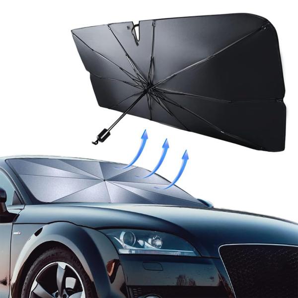 商品名:  LRKKJQ Car Front Window Sunshade Fit for Abarth 595 695 124 Spider Punto 500 500C 595C Monster, Foldable Car Winds...