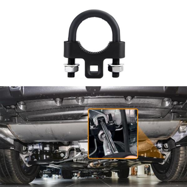 商品名: RGOAANC インナータイロッド取り外しツール、3/8インチユニバーサルロープロファイルツール、オートツールインナータイロッドUレンチ修理メカニックツール、インナータイロッドの取り外しと取り付けのためのユニバーサルカーアクセサリ...